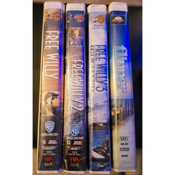 vhs | Media | Vintage Vhs Bundle 4 Classic Titles | Poshmark
